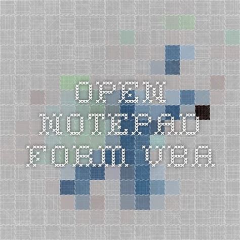 Image result for VBA to Create Query in Notepad