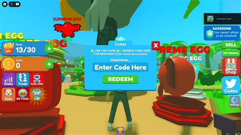 Image result for How to Do Code in Eating Simulator