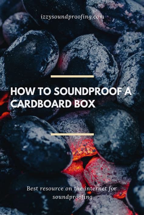 Image result for Cardboard Sound Proof Box