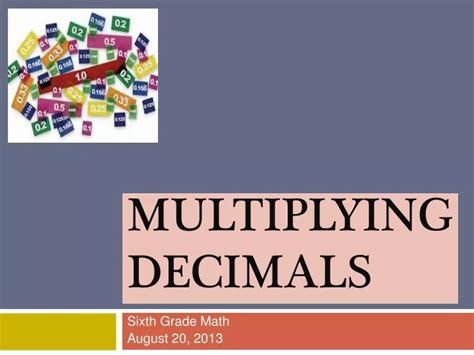 Image result for Multiplying Decimal with Models PowerPoint