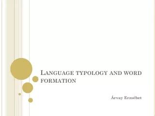 Image result for Language classification Language Typology