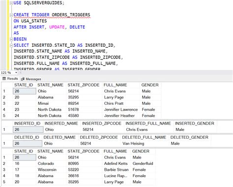 Image result for SQL Trigger Delete Examples