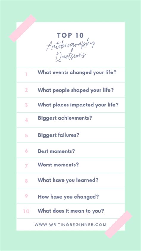 Image result for Writing Autobiography Tips