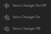 Image result for Voice Mod Buttons