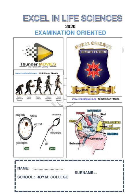 Image result for Grade 12 Life Science Practice Book