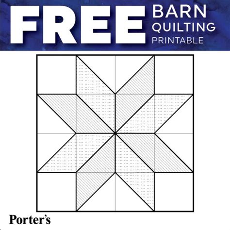 Free Printable Barn Quilt Patterns - Free Printable Templates