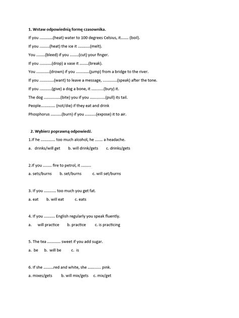 Image result for Past Conditional Exercises