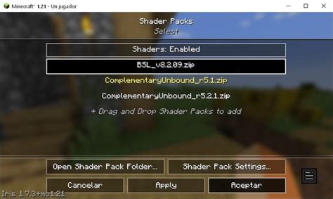 Image result for Como Descargar Shaders En Minecraft Java