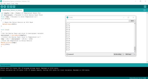 Image result for Temperature Sensor Arduino Serial Port