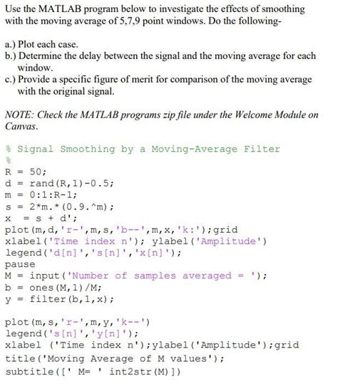 Image result for Moving Average MATLAB