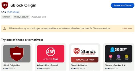 Image result for Remove U Block Origin