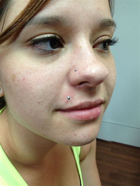 Image result for Monroe Piercing Tutorial