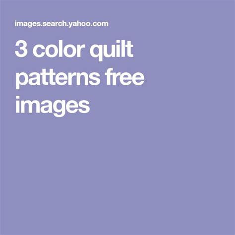 Image result for Quilt Patterns Using 3 Colors