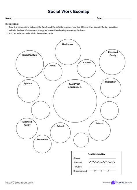 Image result for Ecomap Example with Key