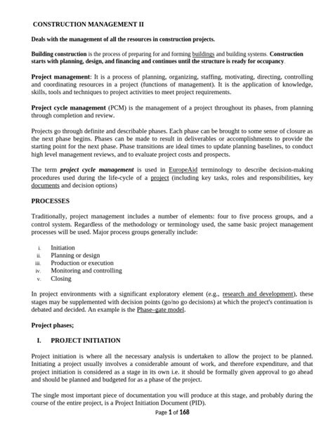 Image result for Construction Management Module 2