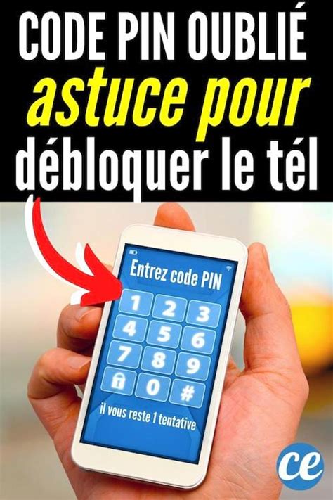 Image result for Comment Retrouver Un Code Pin