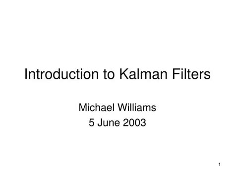 Image result for Kalman Filter Introduction