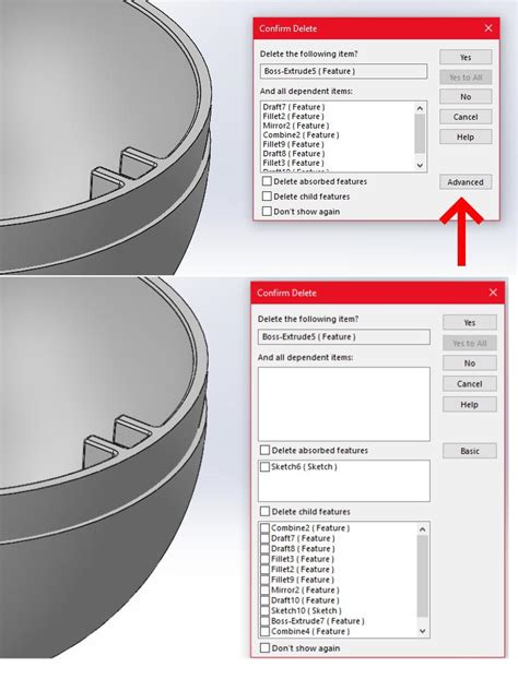 Image result for SolidWorks Remove Feature