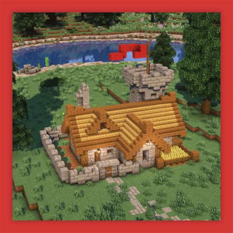 Small Survival Medieval House – Build It
