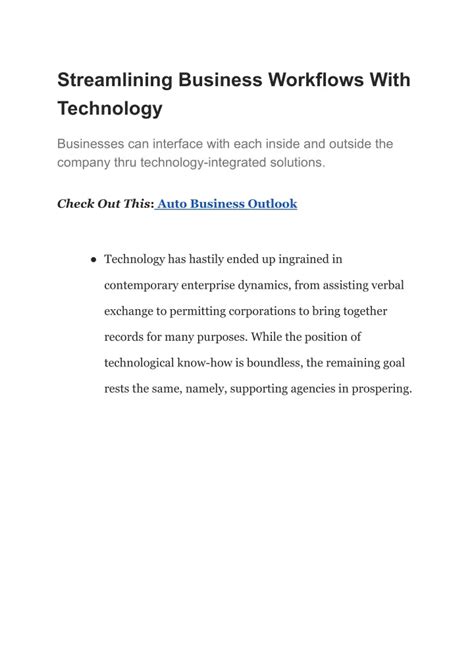 Image result for Streamlining Process by Technology