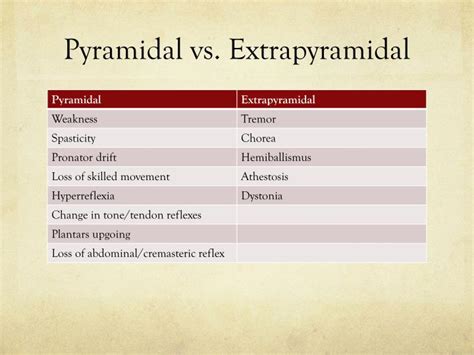 Image result for Pyramidal and Extrapyramidal System