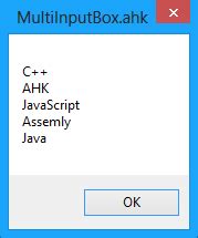 Image result for AutoHotkey Dialog Box
