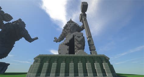 Image result for Minecraft Dwarven Statue Tutorial