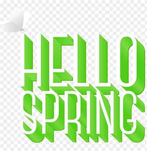 Image result for Hello Spring Transparent Background