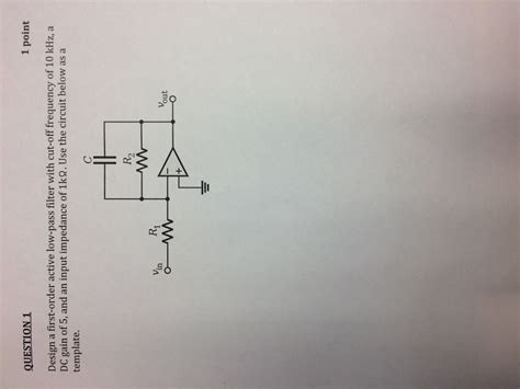 Image result for First Order Active Filter