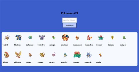 Image result for How to Fetch Data Pokemon API