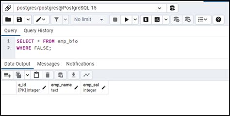 Image result for Postgres Table