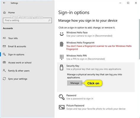 Image result for Security Key for Windows 10