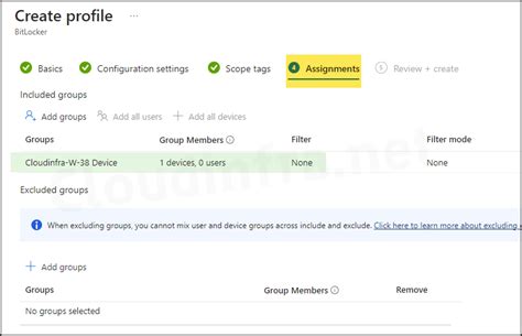 Image result for Intune Disable BitLocker