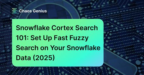 Image result for Snowflake Cortex Search PDF