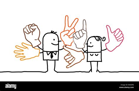 Image result for Sign Language Cartoon