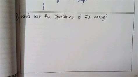 Image result for 2D Array Operations