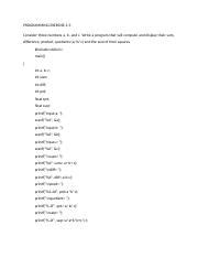 Image result for Programming Exercise 3 1