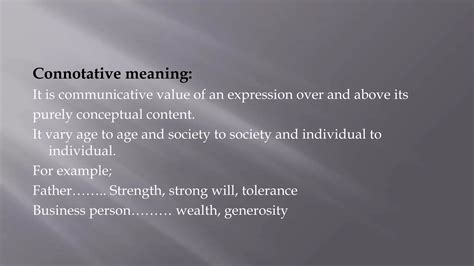 Image result for Types of Meaning