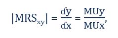 Image result for Marginal Rate of Substitution Derivative
