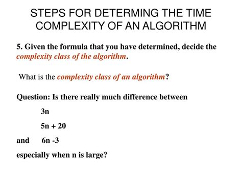 Image result for Algorithms Identifying Complexity Class