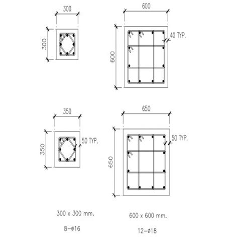 Image result for Column CAD Drawing