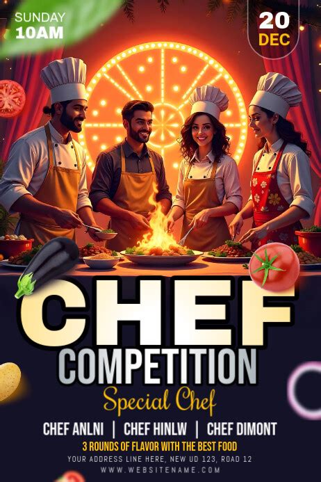 Image result for Cooking Competition Rules Template