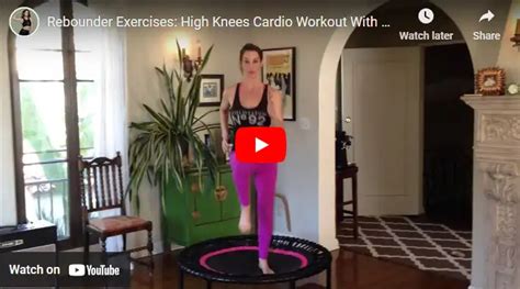 Image result for Mini Trampoline Exercises Workout