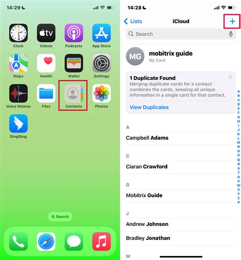 Image result for Apple Contacts Tutorial