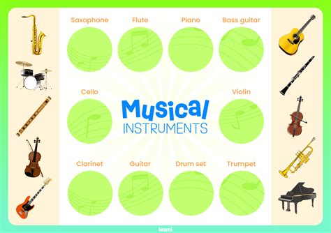 Image result for Triangle Instrument Worksheet