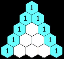 Image result for Pascal's Triangle Color