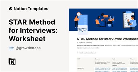 Image result for Star Method Worksheet PDF