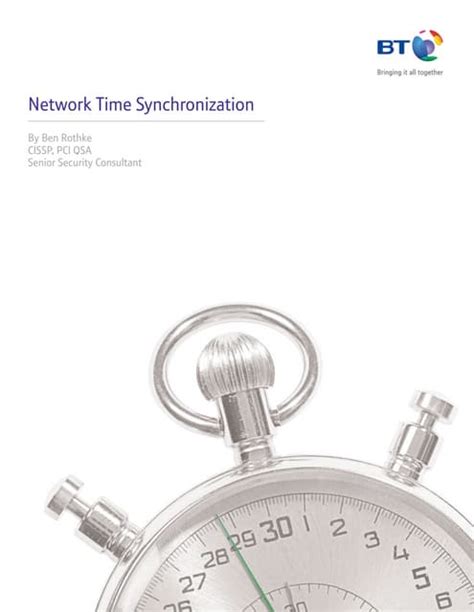 Image result for Network Time Synchronization