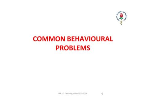 Image result for Behavioral Problems