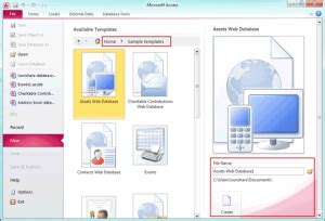 Image result for Create Access Database for Teachers